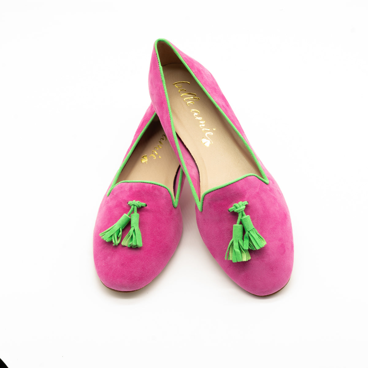 Pink - neon Grün – belle amie